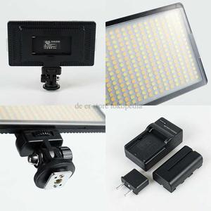 Jual Lampu Kamera Foto Video Adjustable Studio Light Kit 416 LED ...