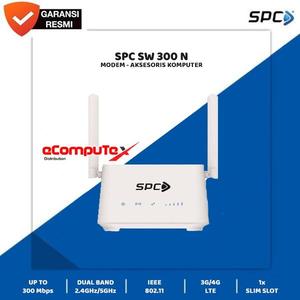 Jual SPC MODEM ROUTER SW 300 N - 4G LTE UP TO 300 MBPS DUAL BAND - TKDN ...