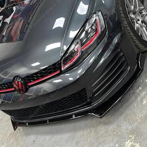 Jual Car Front Lip Bumper Side Splitter Canrds Custom Body Kit For Vw ...