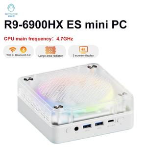 Jual Genmachine New R9 6900Hx Es Mini Pc Windows 11 Wifi 6 Gaming Pc ...