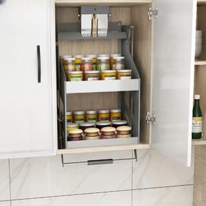 Jual Hanging Cabinet Lifting Basket Pull-Down Vertical Elevator Kitchen ...