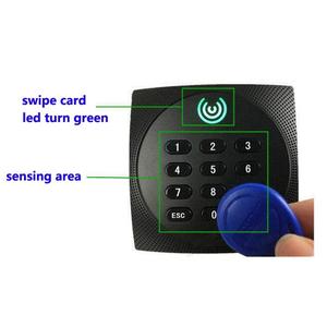 Jual Rfid Readerip64 Waterproof Smart Card Reader With Keypad And Led ...