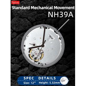 Jual NH39 movement Japan Original Movement Mechanical Automatic Watch ...
