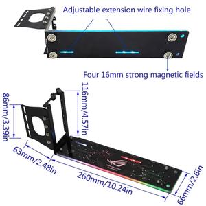 Jual Vertical Gpu Mounting Kit Universal Bracket Pcie Case Modding Used ...
