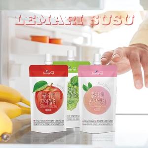 Jual Innerset konjac jelly apple/innerset collagen konjac jelly peach ...