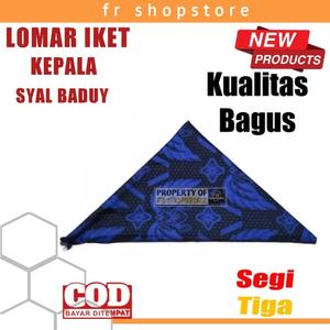 Jual VIS Lomar Ikat Iket Kepala Suku Baduy luar Khas Sunda Model Segitiga - Kota Bandung ...