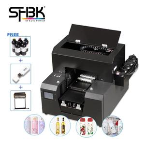 Jual A4 UV inkjet flatbed printer with rollers for printing photos ...