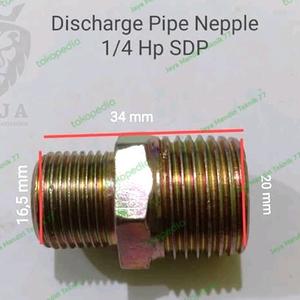 Jual Discharge pipe nepple 1/4 hp sdp kompresor angin - Kab. Tangerang ...