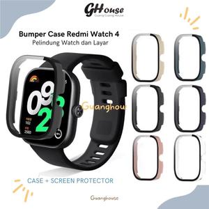 Jual Bumper Case Redmi Watch 4 Hardcase Xiaomi Redmi Watch 4 Bahan PC ...