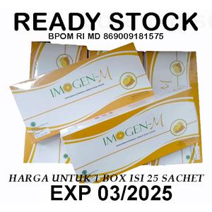 Jual IMOGEN M LEMON 1 BOX ISI 25 SACHET ORIGINAL KEMASAN BARU ...