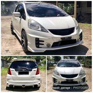 Jual bodykit honda jazz ge8 mugen 2008-2014 full bumper - Jakarta Timur ...