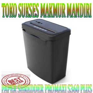 Jual PROMAXI S360 PLUS PAPER SHREDDER - MESIN PENGHANCUR KERTAS CROSS ...