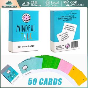 Jual Mindful Talk Card Game For Authentic Conversation With Children ...