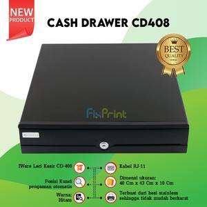 Jual Drawer Cash Iware CD-408 RJ11 Color Laci Kasir Iware - Kota ...