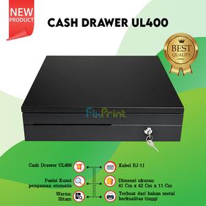 Jual Iware Cash Drawer UL 400 Laci Uang Laci Kasir UL400 POS RJ-11 ...