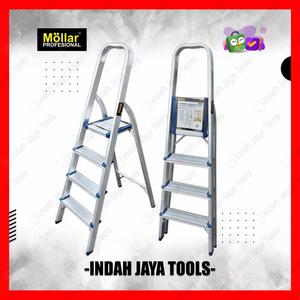 Jual MOLLAR Tangga ALUMUNIUM 4S 4 Step - Tangga Lipat Rumah Ladder Best ...