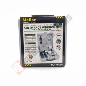 Jual MOLLAR Air Impact Wrench Kit 1/2 Inch Mesin Buka Baut Angin Kompr ...