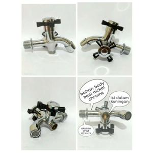 Jual Kran Cabang Keran Shower Kran Double Kran dobel Kran Ganda Keran ...