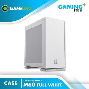 Jual GameMax Casing M60 White Dual Mesh mATX Gaming PC Case - Kota ...