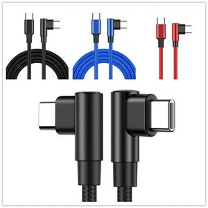 Jual 90 Degree Elbow Type-c Cables 20V 3A 60W PD Fast Charging Type C To - Kab. Tangerang ...