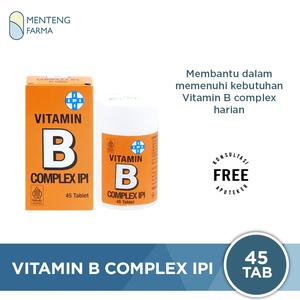 Jual IPI Vitamin B Complex 45 Tablet - Memelihara Kesehatan Tubuh ...