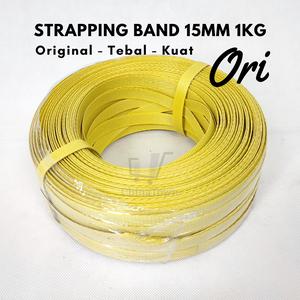 Jual Strapping Band Original 15mm Klem Tali Packing 1kg Grade Ori ...