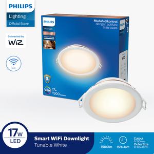 Jual [PROMO] Philips Lampu Smart WiFi LED Downlight 17W D150 Tunable ...