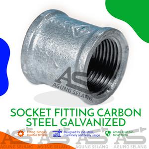 Jual Sock Galvanis 1inch Socket Drat Dalam 1" Sambungan Sok Besi Soket ...