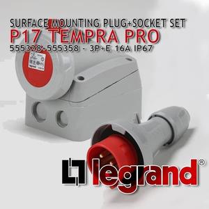 Jual Legrand Set Surface Mounting + Plug 16A 3P+E 4Pin IP67 Best ...