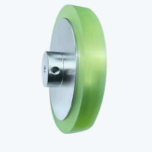 Jual 300Mm Aluminum Polyurethane Industrial Encoder Wheel Measuring ...