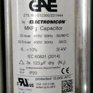 Jual GAE CAPACITOR MKPG 20KVAR 3PHASE 415V Best - Kota Bandung - PUSAKA ...