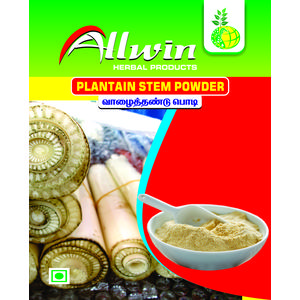 Jual ALLWIN HERBAL PRODUCTS PLANTAIN (BANANA STEM) POWDER 100GRM ...