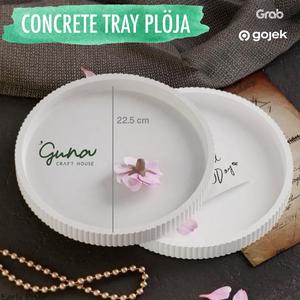 Jual Nordic Tray Ploja - Concrete Aesthetic Tray - Alas Tatakan Semen ...