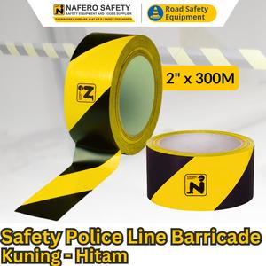 Jual SAFETY LINE POLICE LINE BARIKADE GARIS POLISI 2 INCH X 300 M - Kab ...