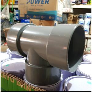 Jual tee 2 1/2" inch/ 3" /4" sambungan pipa t paralon pralon imegtg 9446pp - Kota Surakarta ...