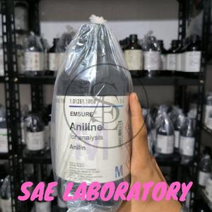 Jual ANILINE / ANILIN / C6H5NH2 PRO ANALIS MERCK 101261 1L - Kab ...
