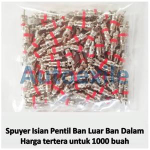 Jual Spuyer Isi Pentil 1000buah Ban Luar Dalam Tubeless Tubetype Valve ...