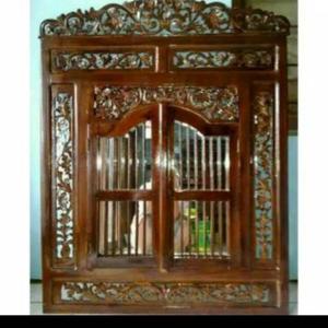 Jual Frame jendela kaca cermin ukir dari kayu jati - Kab. Jepara ...