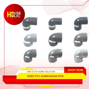 Jual knee pvc 4" inch / knee keni sambungan pipa / l pipa sam jdqprg ...