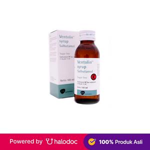 Jual Ventolin Sirup 100 ml - Obat Asma - Halodoc - Jakarta Selatan ...