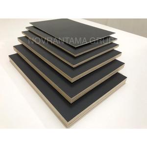 Jual multiplek / triplek melamin hitam doff 9mm 40x40 cm mela alqayi ...