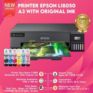 Jual Printer EcoTank Epson L18050 Printer Photo A3 Borderless WiFi ...