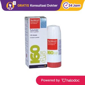 Jual Symbicort 160 mcg/4.5 mcg Turbuhaler 120 Dosis - Inhaler - Halodoc ...
