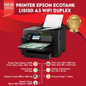 Promo Printer Epson EcoTank M15140 / L14150 / L15150 / L5160 A3+ Ink ...
