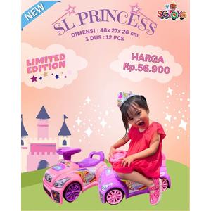 Jual Mobil Dorong Anak SG TOYS SL POLISI SELIKA PRINCESS Ride On Push ...
