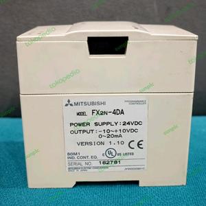 Jual FX2N 4DA analog output 4ch plc mitsubishi FX series - Jakarta ...