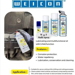 Jual WEICON W 44T Multi Spray Lubricating and Multifunctional Oil 400 ...