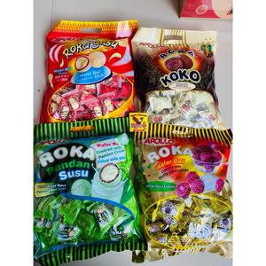 Jual Exp 2025 Apollo Roka 50pcs (300gr) Coklat Kacang KOKO Pandan Susu ...