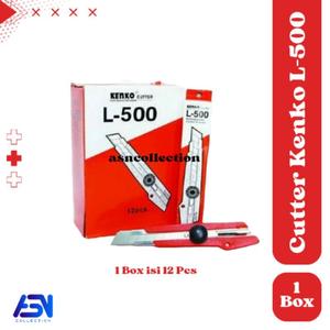 Jual Cutter Kenko L500 1 Box isi 12 Cutter - Kab. Sleman - ASN ...