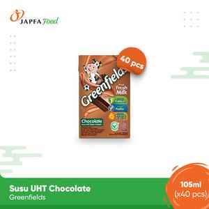 Jual Greenfields Susu UHT Chocolate 105 ml - Isi 40 pcs - 100% Fresh Milk - Kota Bekasi ...